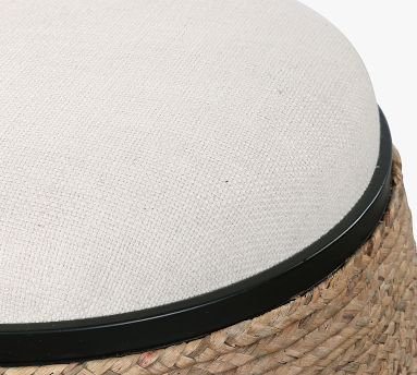 Agatha Round Accent Stool | Pottery Barn