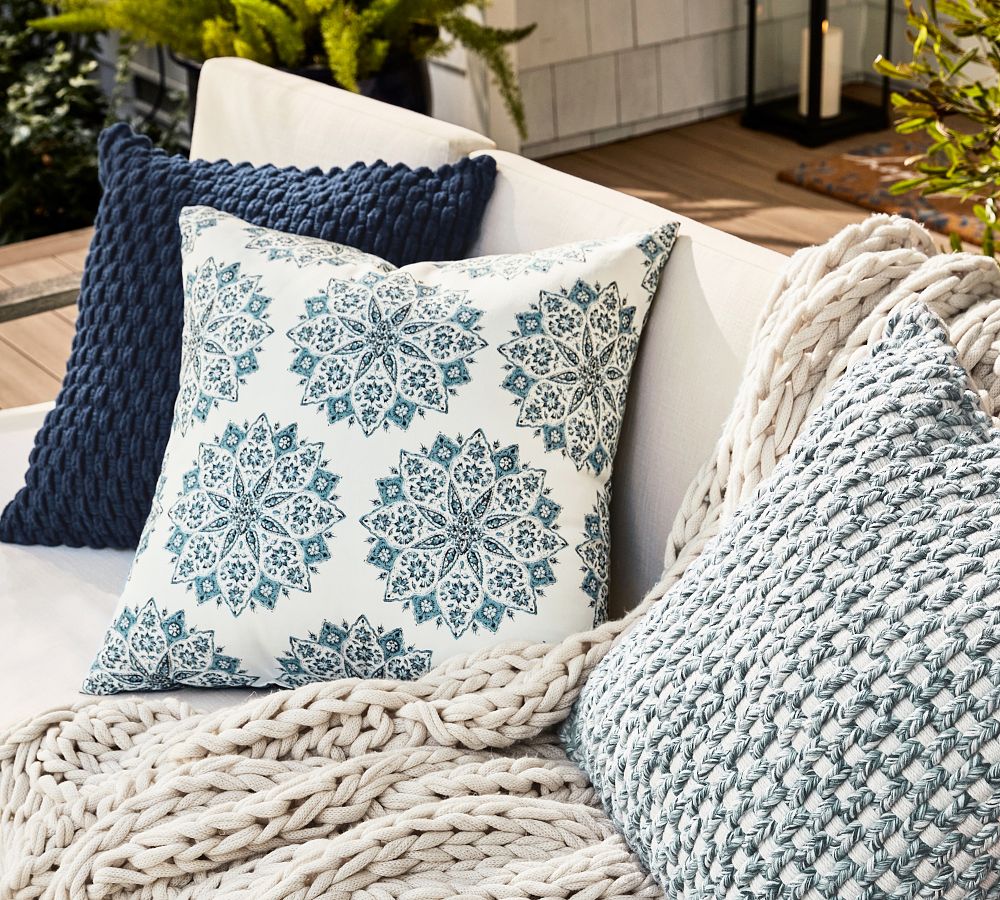 Cadyn Outdoor Throw Pillow | Pottery Barn