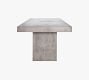Adonis Rectangular Concrete Outdoor Dining Table | Pottery Barn
