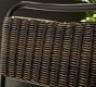 Tulum Wicker Counter Stool | Pottery Barn