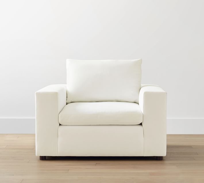 Dream Wide Arm Chair | Pottery Barn