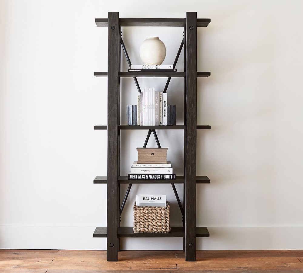 Benchwright Narrow Open Bookcase (34") | Pottery Barn