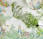 Peter Rabbit™ Garden Cotton/Linen Table Throw | Pottery Barn
