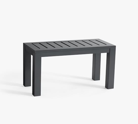 Indio Metal Rectangular Side Table | Pottery Barn