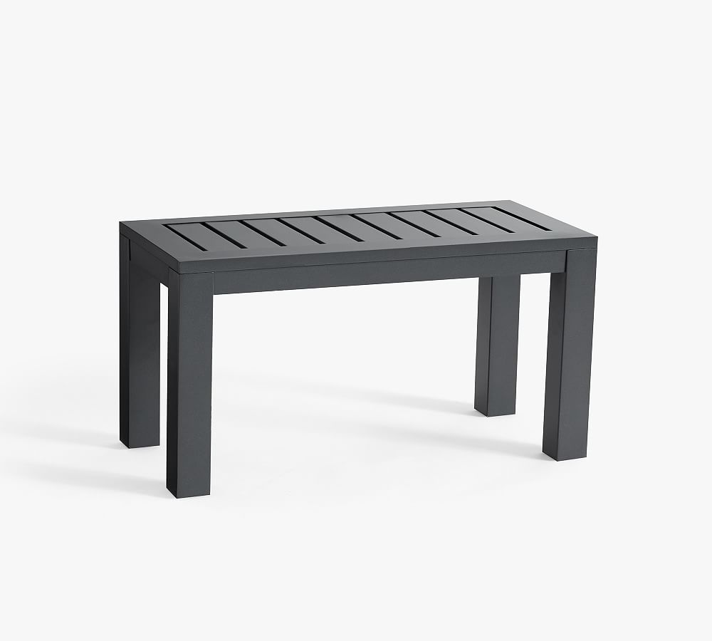 Indio Metal Rectangular Side Table | Pottery Barn