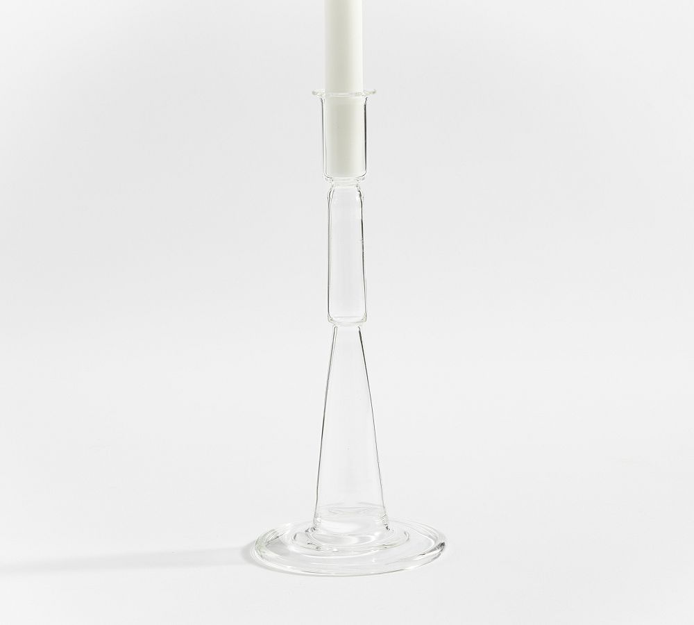 Ensley Glass Taper | Pottery Barn