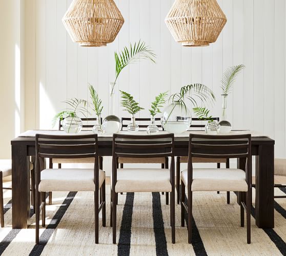Folsom Storage Extending Dining Table | Pottery Barn