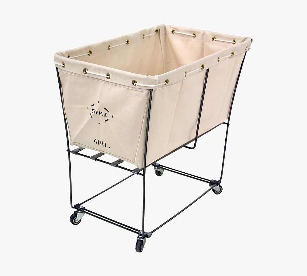 Rolling Laundry Cart With Removable Liner | Pottery Barn