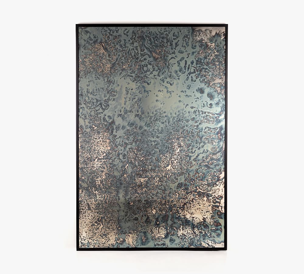 Decorative Acid Wash Floor Mirror | Pottery Barn