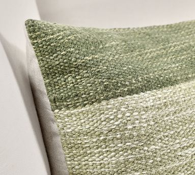 Laurel Colorblock Handmade Lumbar Pillow | Pottery Barn