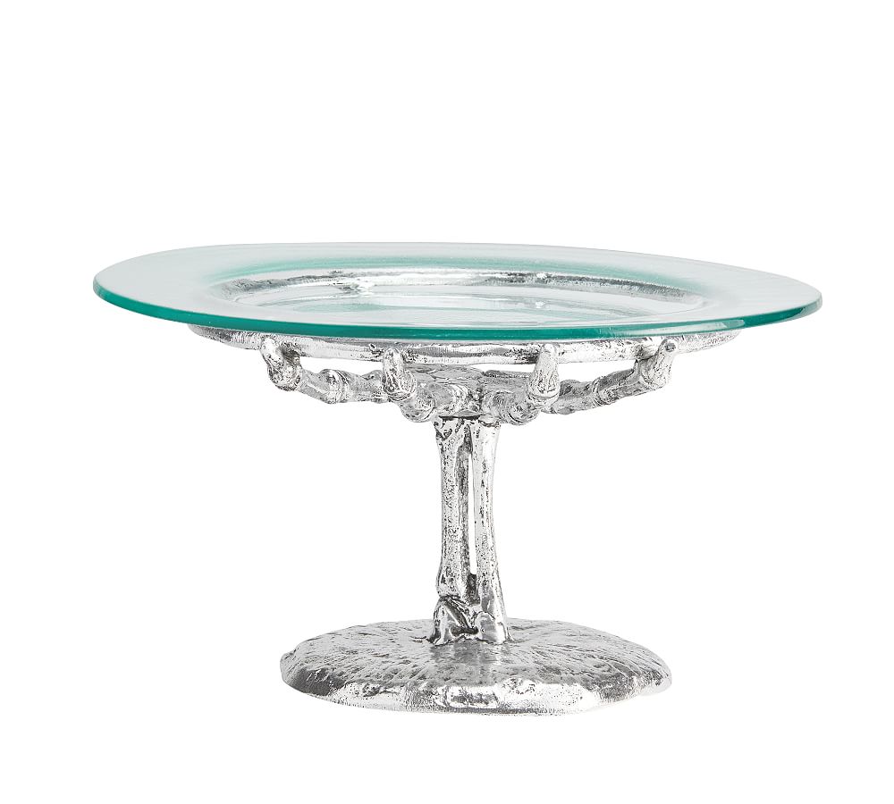 Skeleton Hand Cake Stand | Pottery Barn