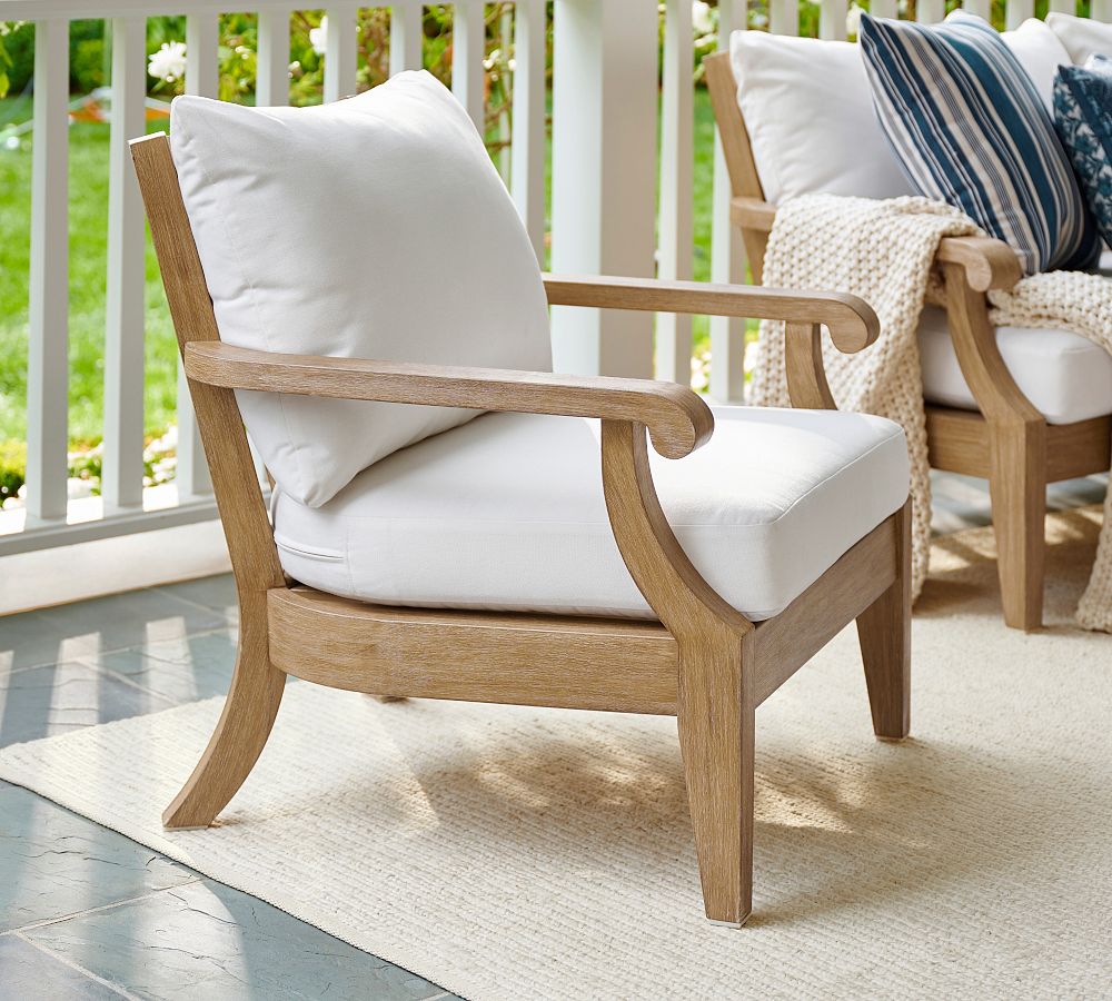 Fallbrook Outdoor Lounge Chair | Pottery Barn