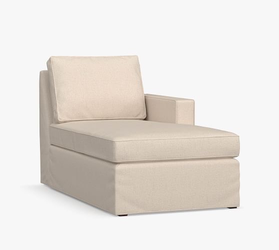 Build Your Own Cameron Square Arm Slipcovered Square Arm Sectional ...