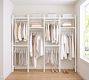 Essential Walk-In Closet by Hold Everything, 8' Complete Hanging System ...