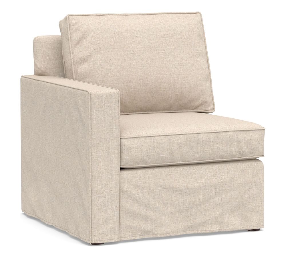 Build Your Own Cameron Square Arm Slipcovered Square Arm Sectional ...