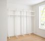 Essential Walk-In Closet by Hold Everything, 8' Long Hanging System ...