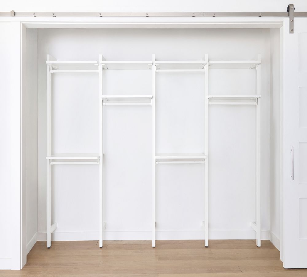 Essential Reach-In Closet by Hold Everything, 8' Complete Hanging ...