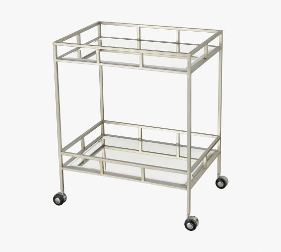 Ike Metal Bar Cart (24") | Pottery Barn