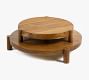 Teak Outdoor Tray | Pottery Barn