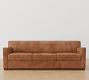 Ashby Leather Sofa (67"–89") | Pottery Barn