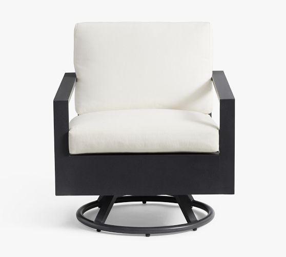 Indio Metal Swivel Outdoor Lounge Chair | Pottery Barn