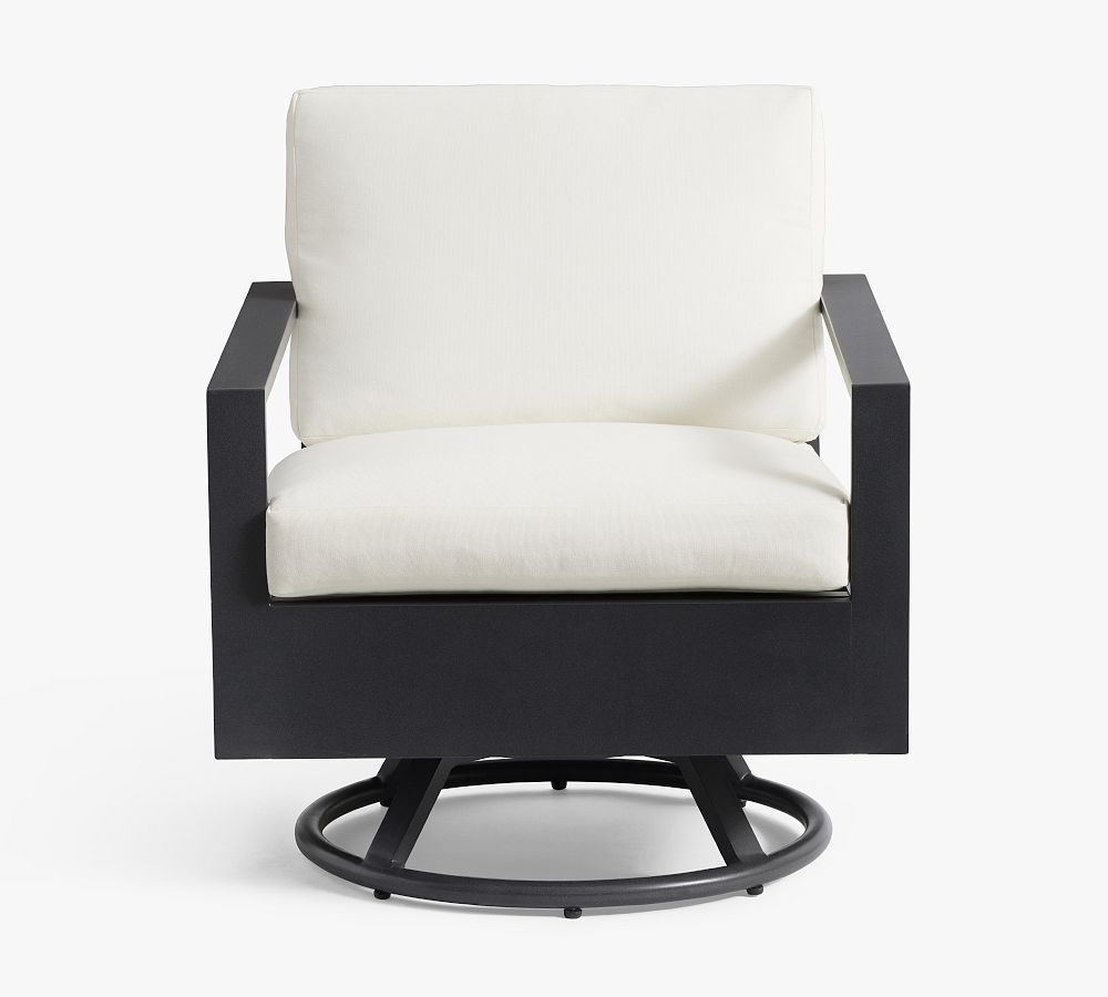 Indio Metal Swivel Outdoor Lounge Chair | Pottery Barn