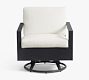 Indio Metal Swivel Outdoor Lounge Chair | Pottery Barn