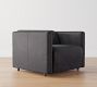 Tucker Leather Power Recliner | Pottery Barn