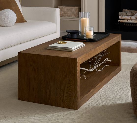 Folsom Rectangular Coffee Table (58") | Pottery Barn