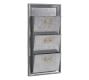 Galvanized System 3-Tier Letter File Bin | Pottery Barn