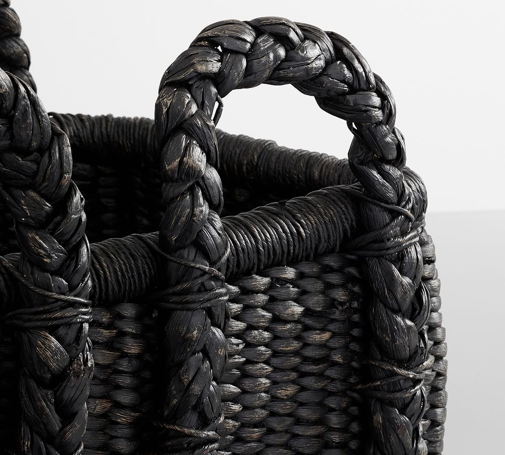 Beachcomber Rectangular Handled Storage Baskets | Pottery Barn