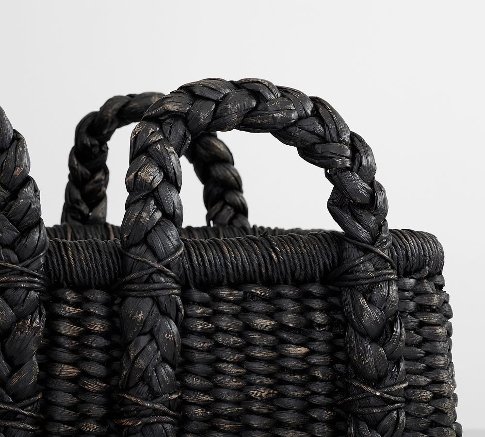 Beachcomber Rectangular Handled Storage Baskets | Pottery Barn