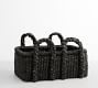 Beachcomber Rectangular Handled Storage Baskets | Pottery Barn