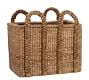 Beachcomber Rectangular Handled Storage Baskets | Pottery Barn