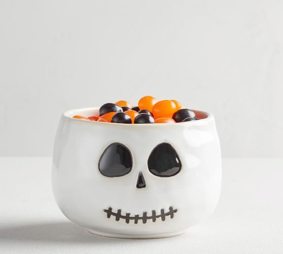 Skeleton Cereal Bowl | Pottery Barn