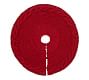 Chunky Cable Knit Tree Skirt | Pottery Barn