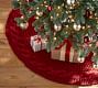 Chunky Cable Knit Tree Skirt | Pottery Barn