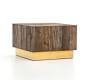Brodie Square Reclaimed Wood Bunching Table | Pottery Barn