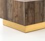 Brodie Square Reclaimed Wood Bunching Table | Pottery Barn