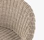 Encinitas Wicker Petite Outdoor Dining Chair | Pottery Barn