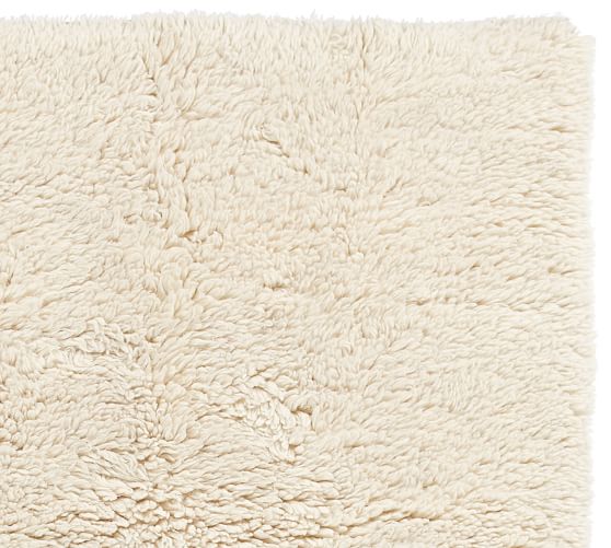 Conrad Wool Handwoven Shag Rug Swatch | Pottery Barn