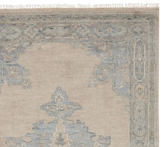 Edwin Hand-Knotted Rug Swatch | Pottery Barn