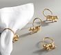 Golden Monkey Napkin Ring, Set of 4 | Pottery Barn