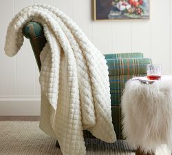 Nordic Sherpa Back Throw | Pottery Barn