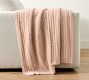 Cozy Ribbed Throw Blanket | Pottery Barn