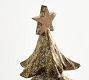 Handcrafted Gold Glitter Decorative Trees | Pottery Barn