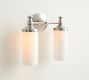Mercer Double Tube Sconce | Pottery Barn