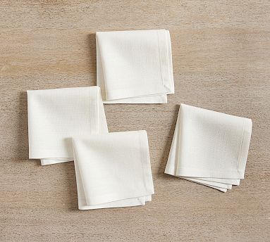 Caterer's Box Cocktail Napkins - Set of 12 | Pottery Barn