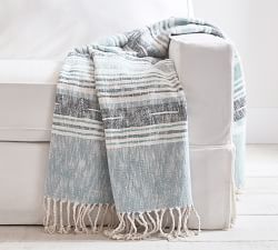 Roxy Yarn Dye Throw Blanket | Pottery Barn