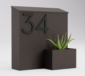 Post & Porch Greetings Wall-Mounted Mailbox | Pottery Barn